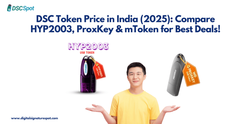 DSC Token Price in India (2025): Compare HYP2003, ProxKey & mToken for ...