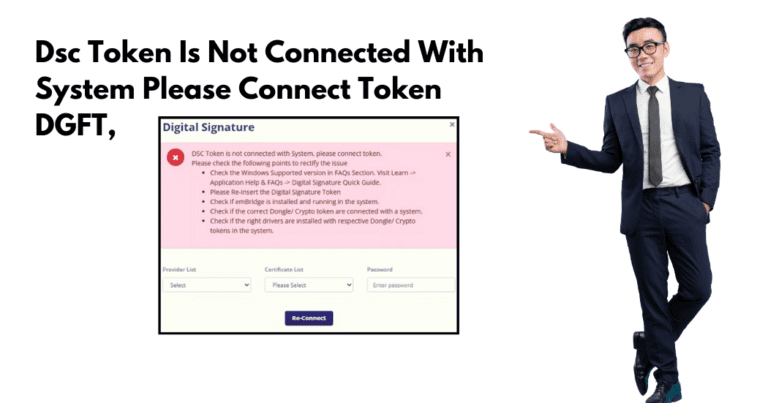 Solved, Dsc Token Is Not Connected With System Please Connect Token ...