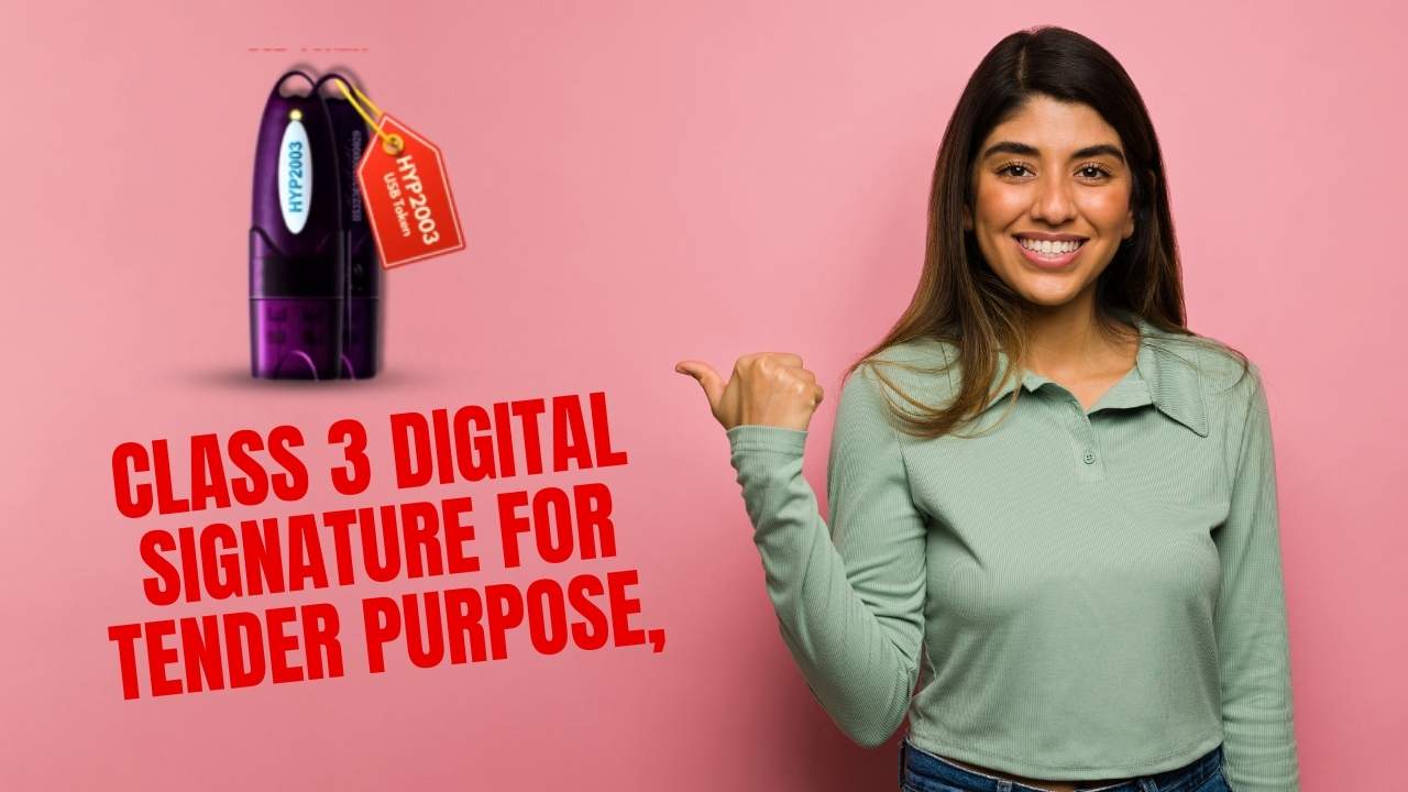 Class 3 Digital Signature for eTendering Price - Get Digital Signature ...