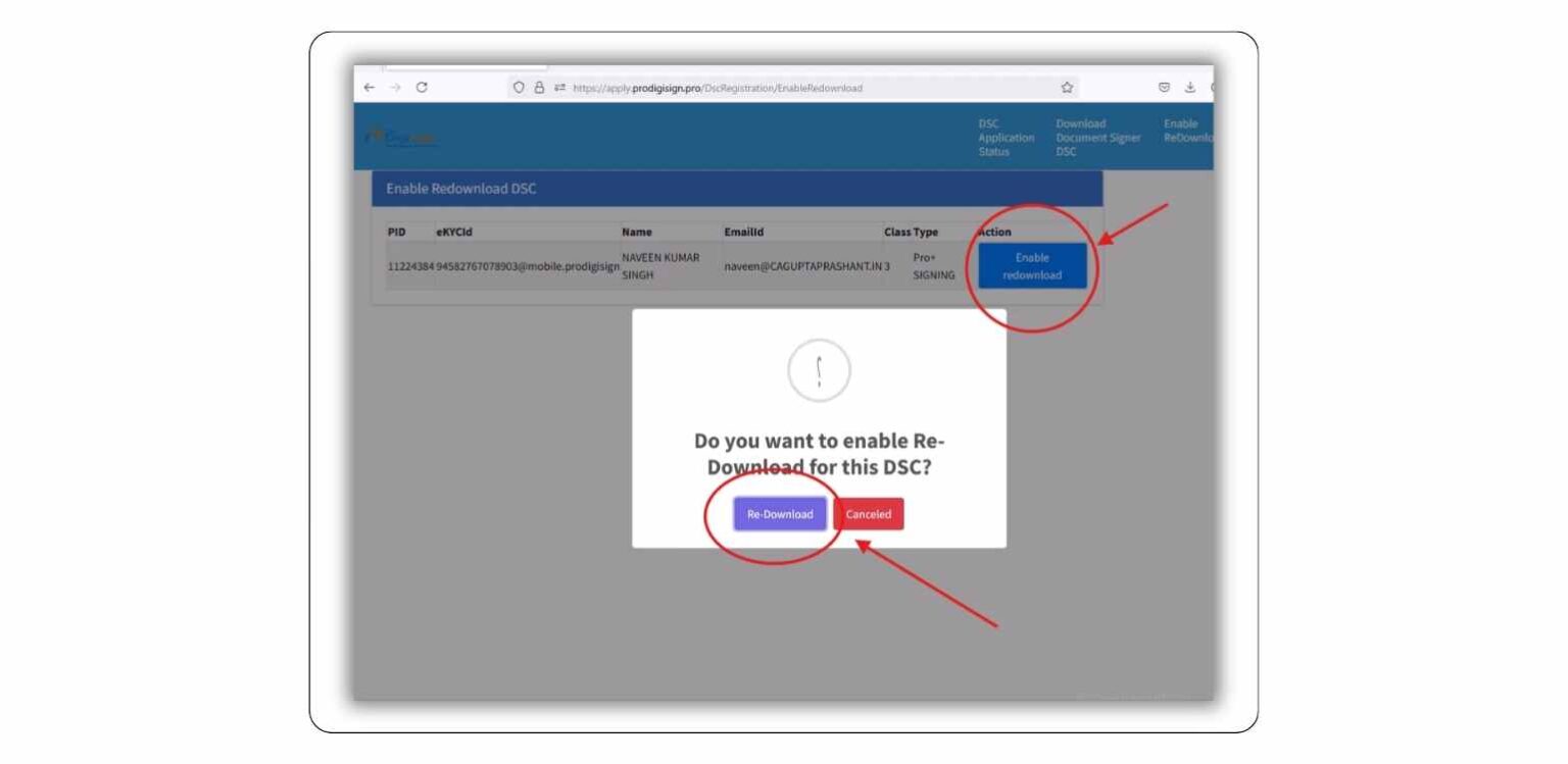 How to Re Download ProDigiSign DSC - Get Digital Signature in 9 Minutes