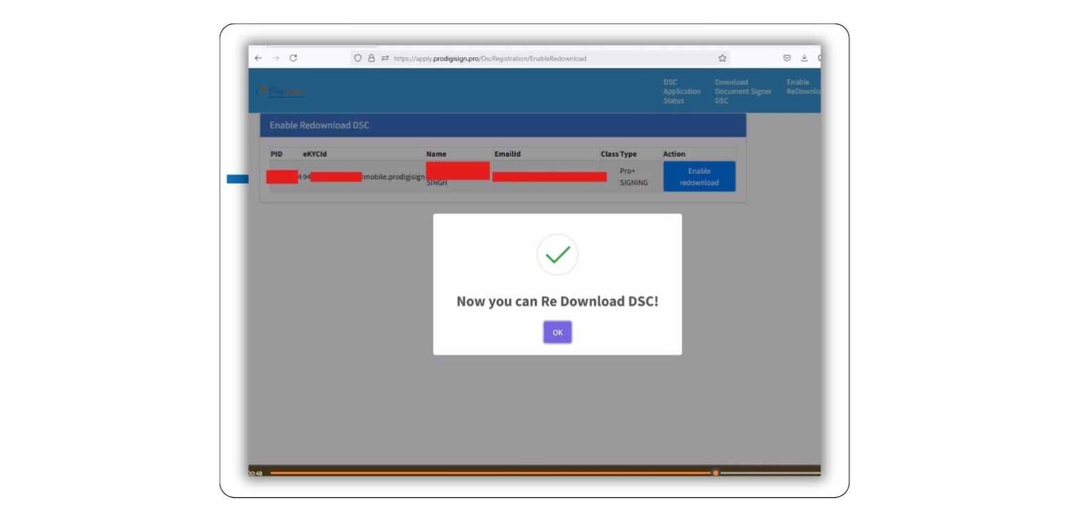 How to Re Download ProDigiSign DSC - Get Digital Signature in 9 Minutes