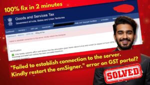 100% fix in 2 minutes "Failed to establish connection to the server ...