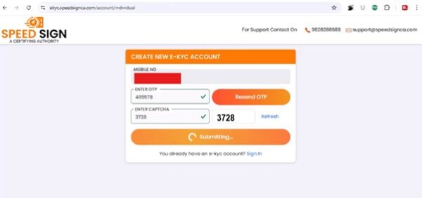 How to Apply for an Aadhaar Based DSC in SpeedSign CA: A Step by Step ...