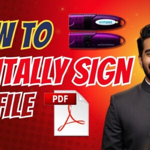 How to Download VSign DSC in HYP2003 USB Token, Latest Step-by-Step ...