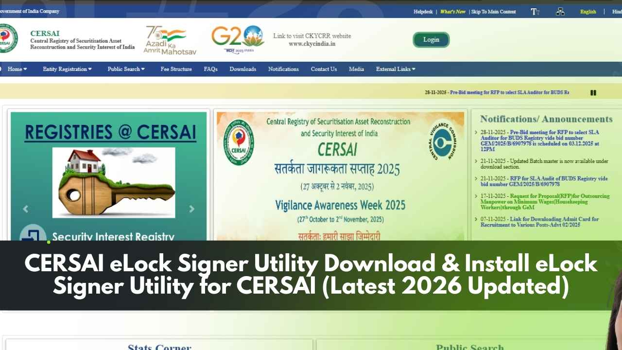 CERSAI eLock Signer Utility Download & Install eLock Signer Utility for ...