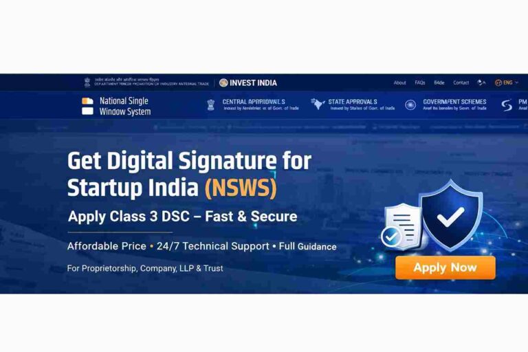 Get Digital Signature Certificate for Startup India – Online Apply ...